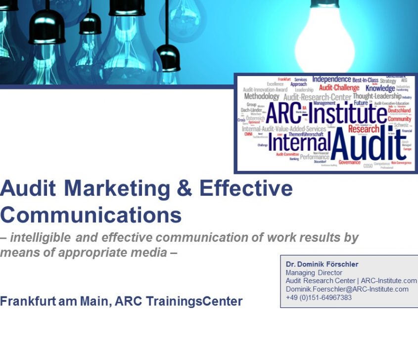 Stakeholder Management and Communication for Internal Audit Management ...