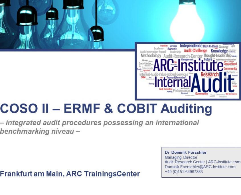 COSO II – ERMF & COBIT Auditing - Interne Revision Training