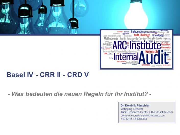 2018-04-06-Basel-IV-CRR-II-CRD-V_2 - Interne Revision Training